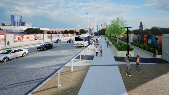 Groundbreaking: I-90 Central Interchange Project, Bridge Replacements ...